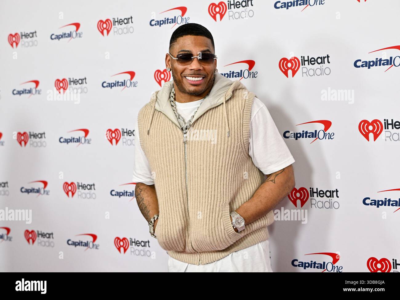 Nelly attends Z100's iHeartRadio Jingle Ball at Madison Square Garden ...