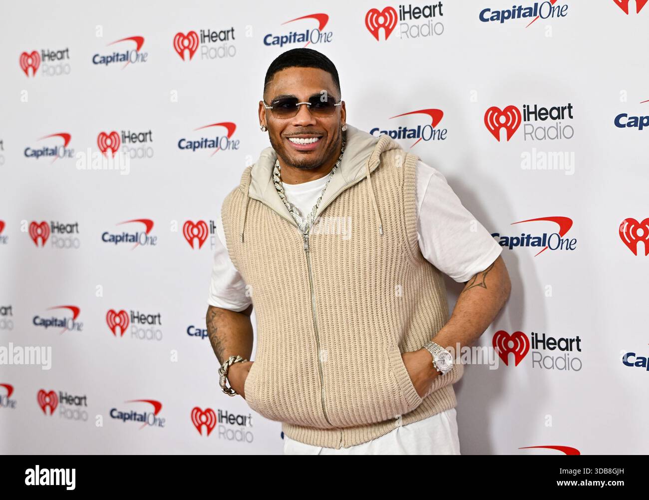 Nelly attends Z100's iHeartRadio Jingle Ball at Madison Square Garden ...
