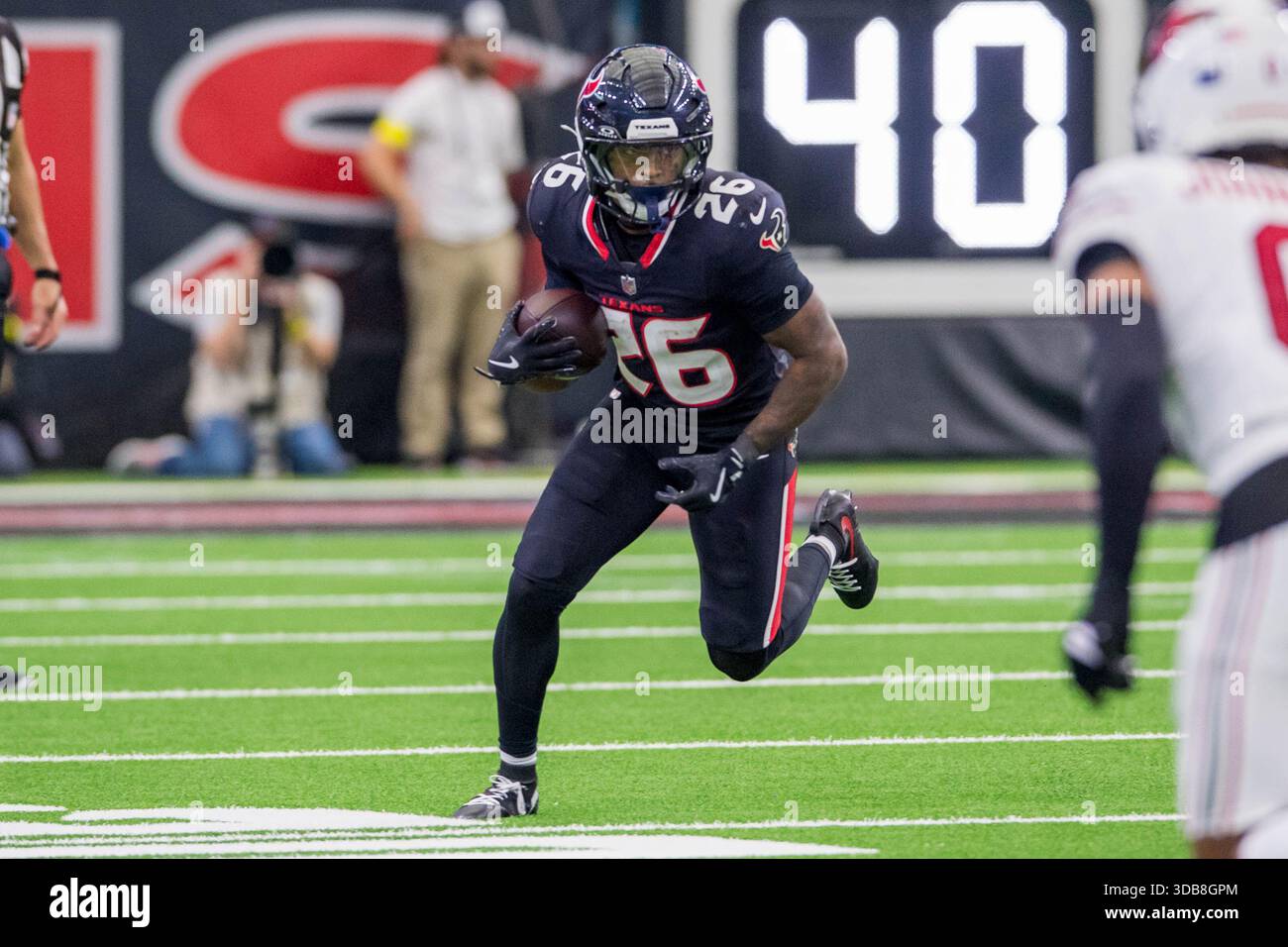 Houston, TX, USA. 14th Dec, 2025. Houston Texans running back Jawhar ...