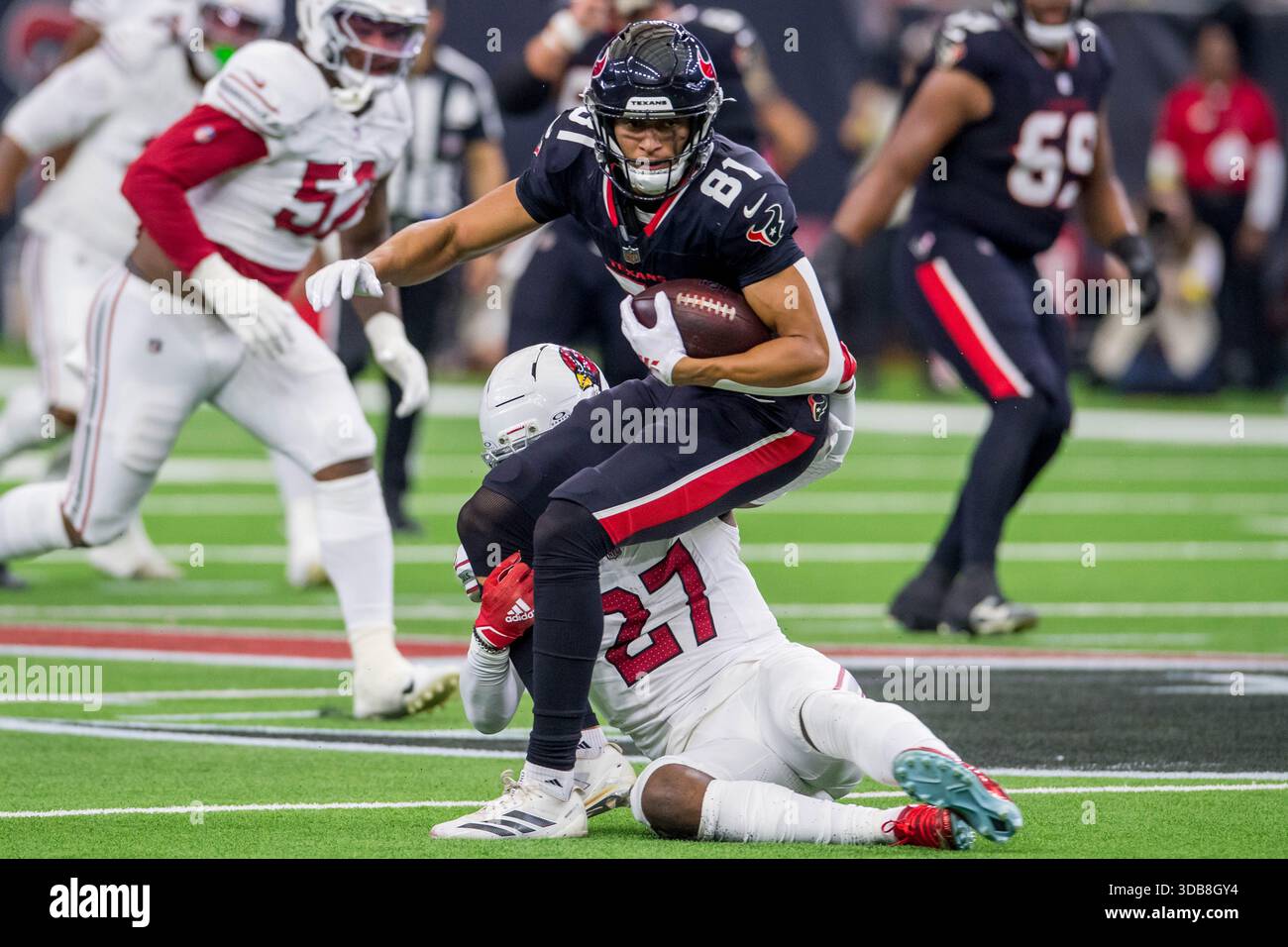 December 14, 2025: Houston Texans wide receiver Jayden Higgins (81 ...