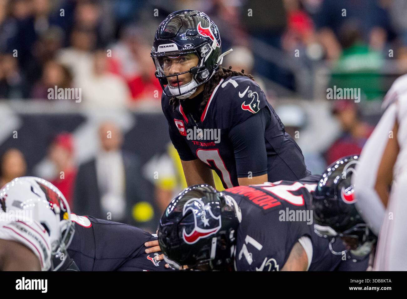 December 14, 2025: Houston Texans quarterback C.J. Stroud (7) prepares ...