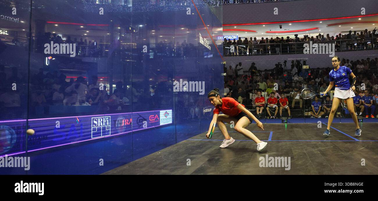 December 14, 2025, Chennai, Tamil Nadu, India: SDAT Squash World Cup ...
