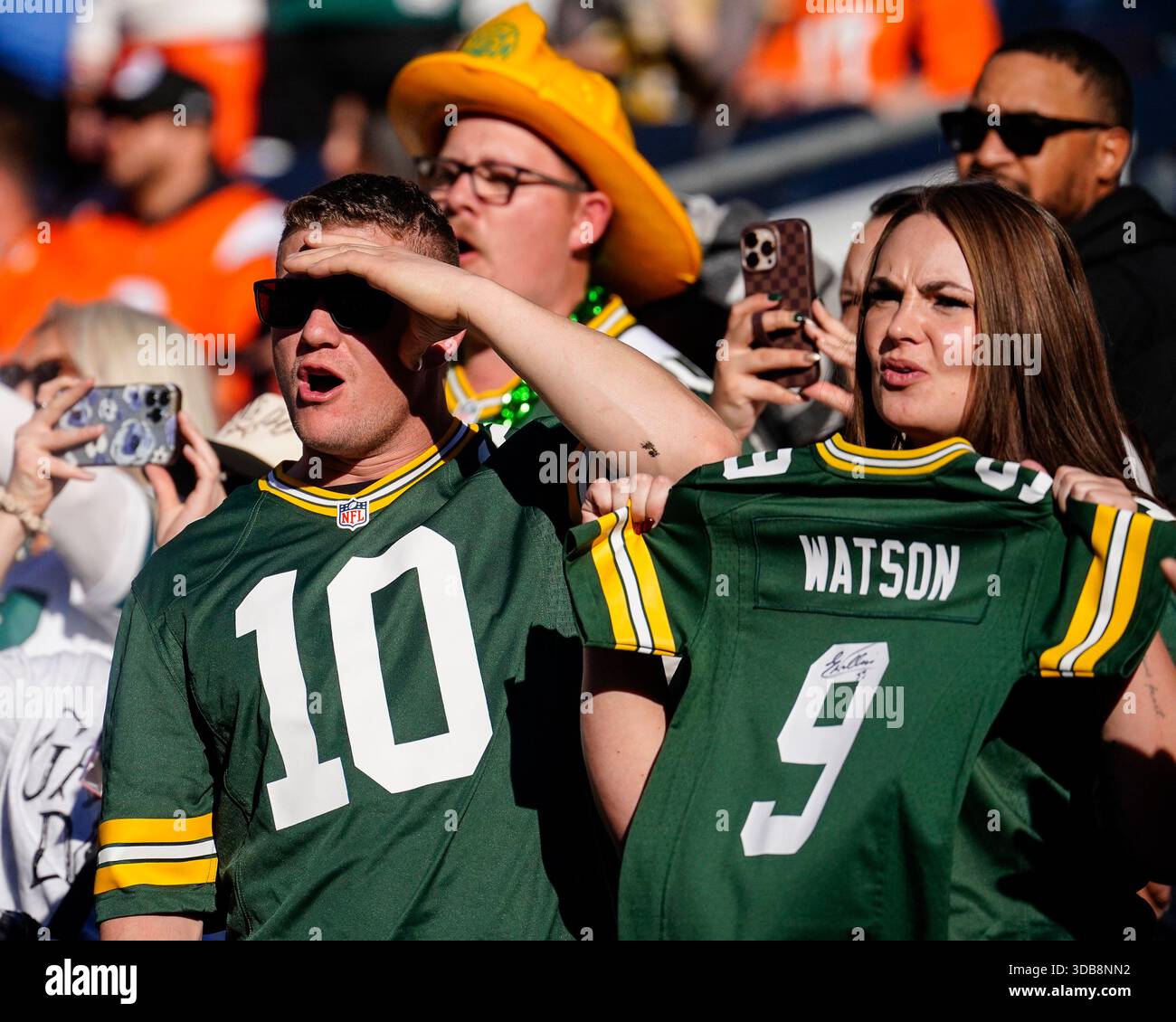 December 14, 2025: Green Bay fans cheer on their team before the ...