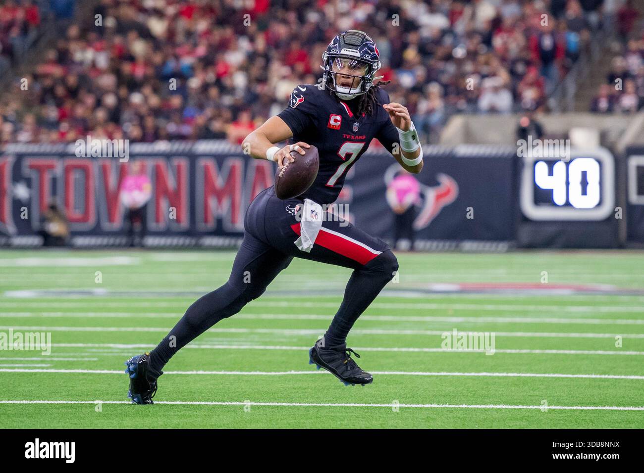 December 14, 2025: Houston Texans quarterback C.J. Stroud (7) looks for ...