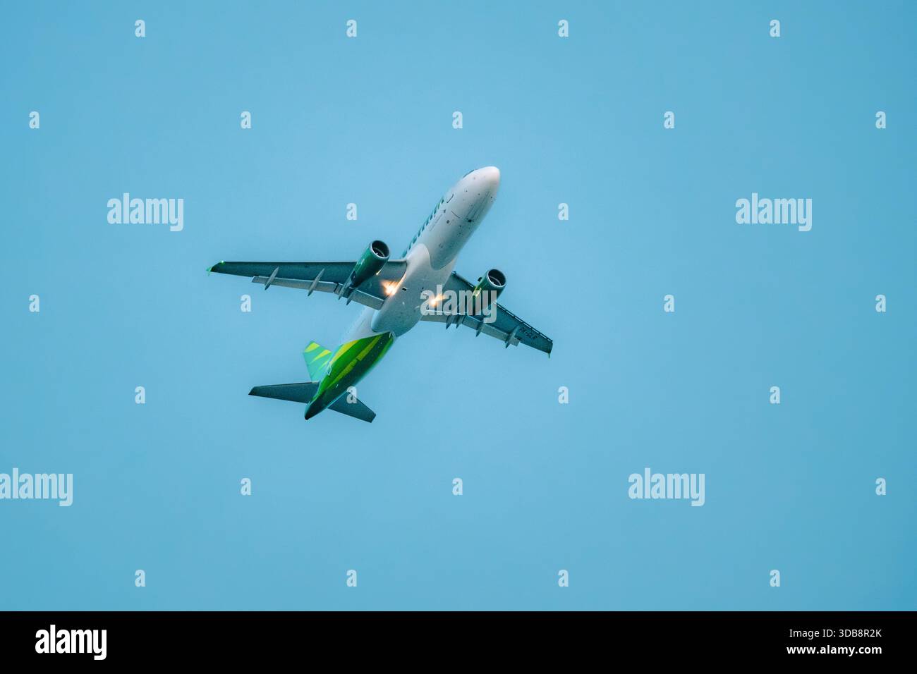 Balikpapan, Indonesia - November 10, 2025. A Citilink Airbus A320 jet ...