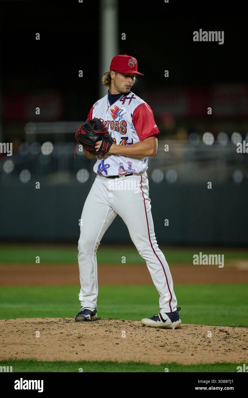 Harrisburg Senators pitcher Chance Huff (34) during an MiLB Eastern ...