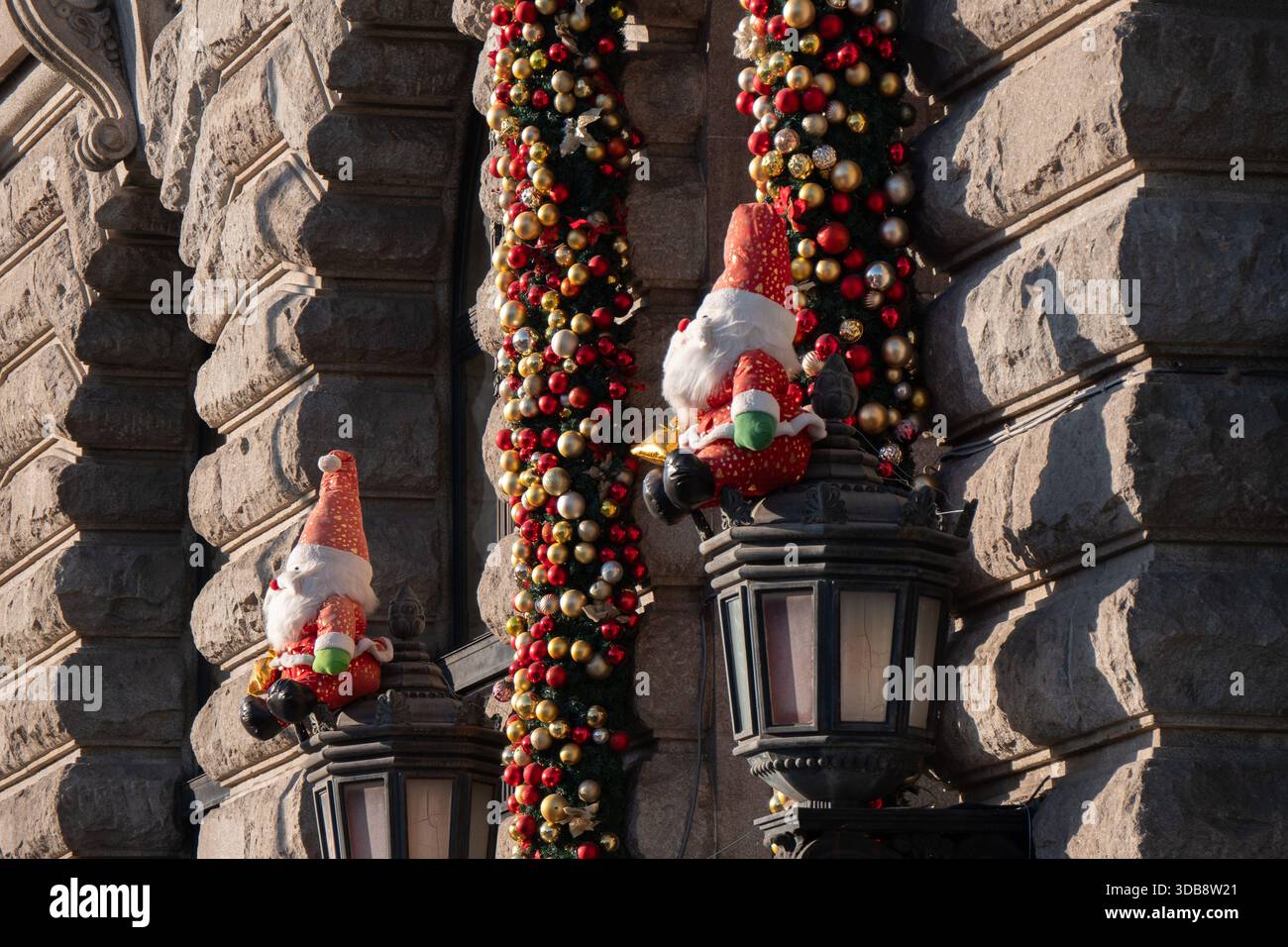 SHANGHAI, CHINA - DECEMBER 15, 2025 - Several "Santa Claus" have been ...