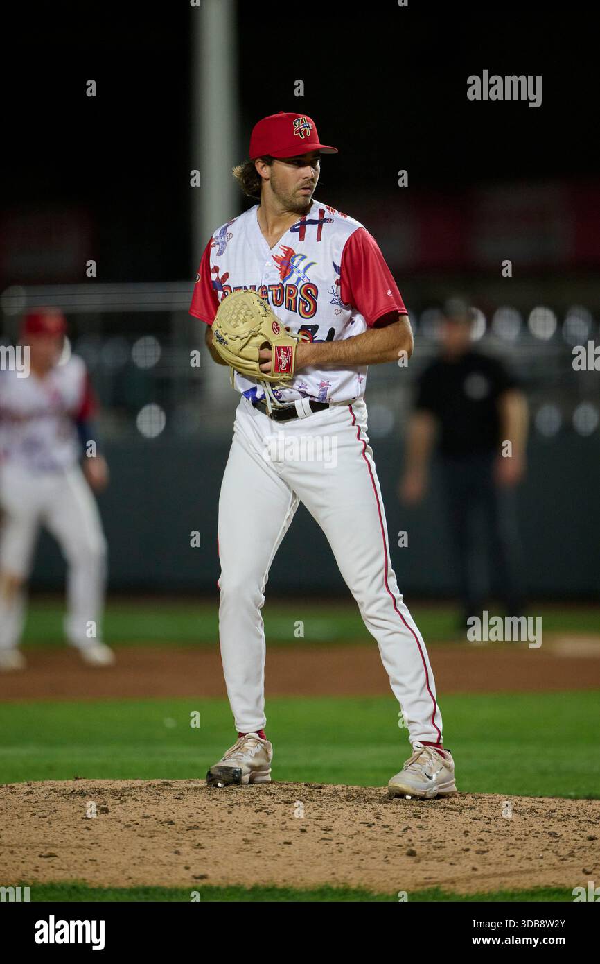 Harrisburg Senators pitcher Jack Sinclair (39) during an MiLB Eastern ...