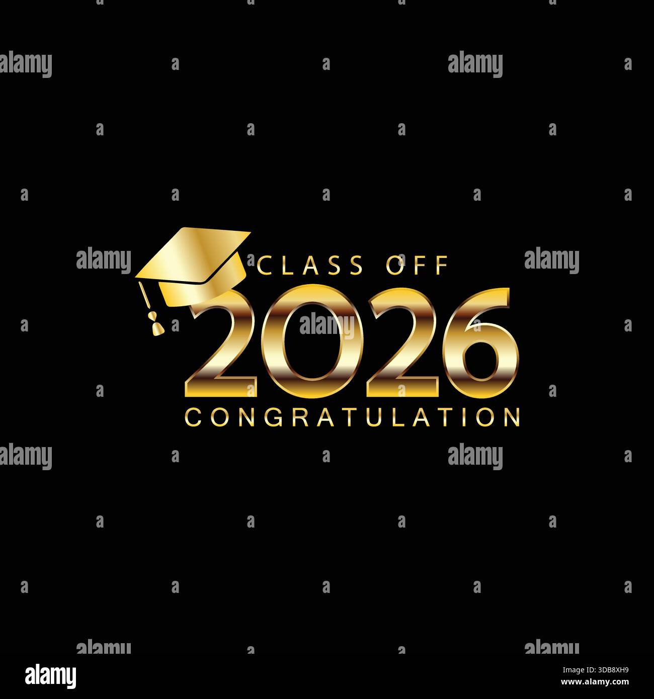 Class 2026 congratulation graduate hi-res stock photography and images ...
