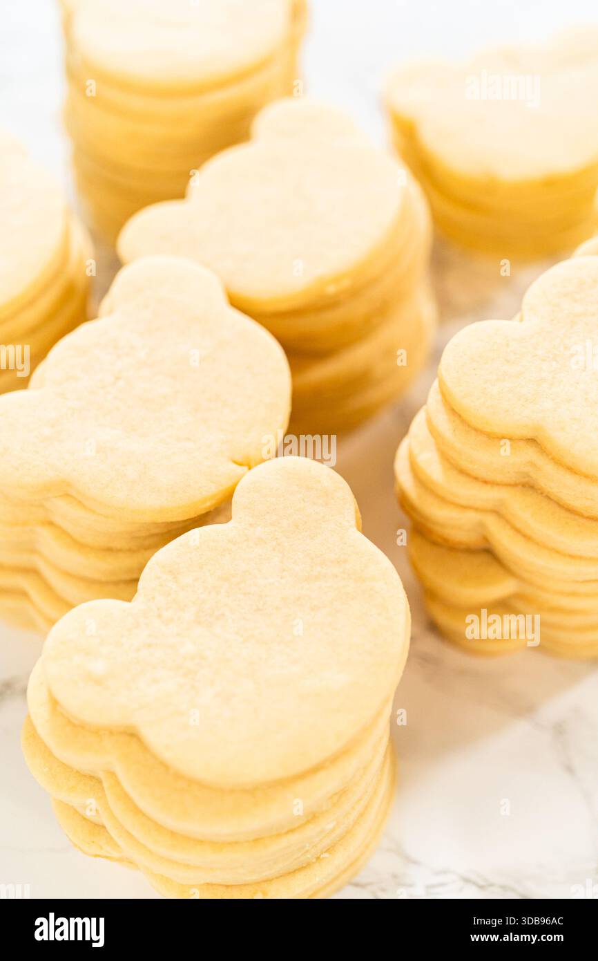 Rich Chocolate Royal Icing for Decorating Stock Photo - Alamy