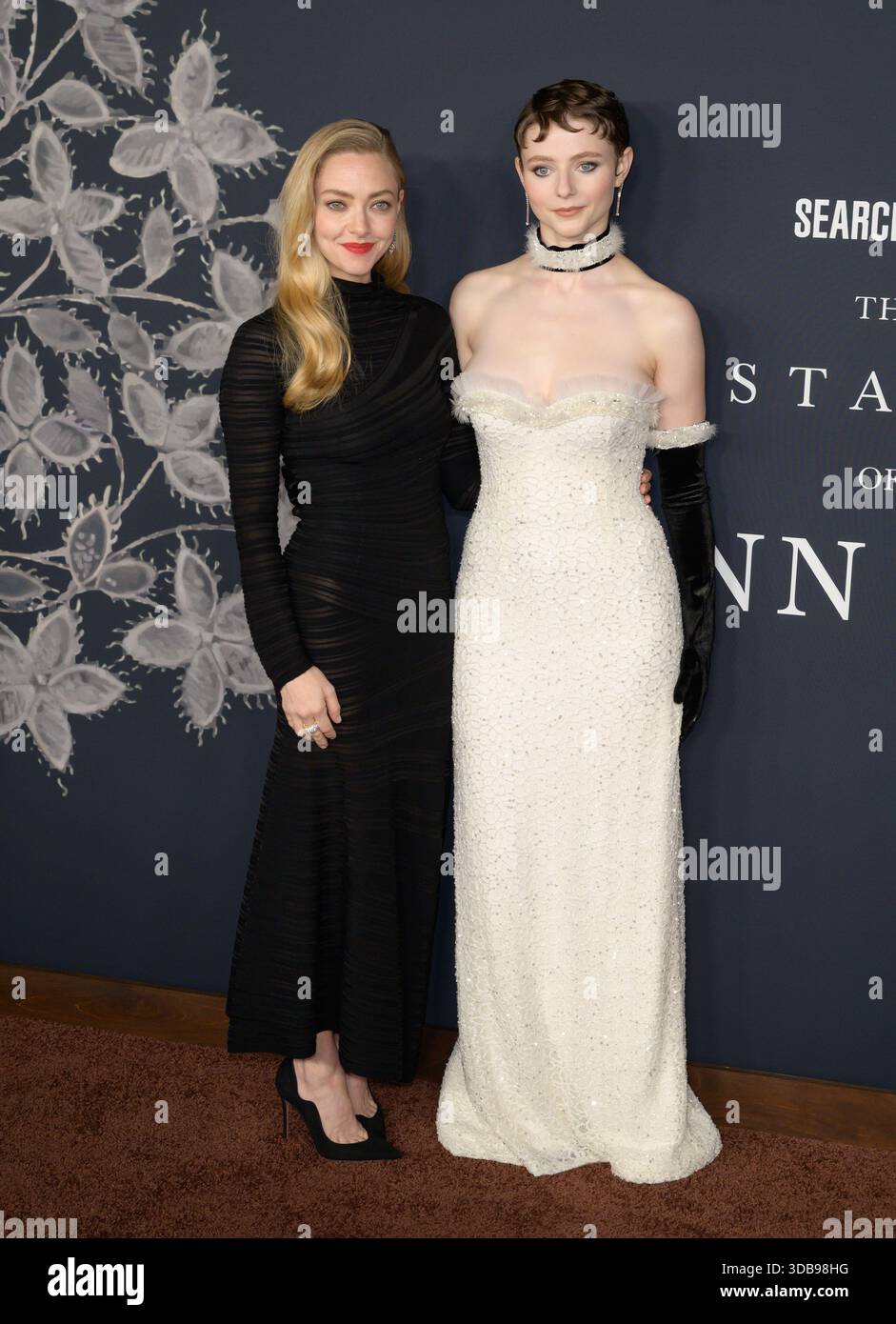 LOS ANGELES, USA. December 14, 2025: Amanda Seyfried & Thomasin ...