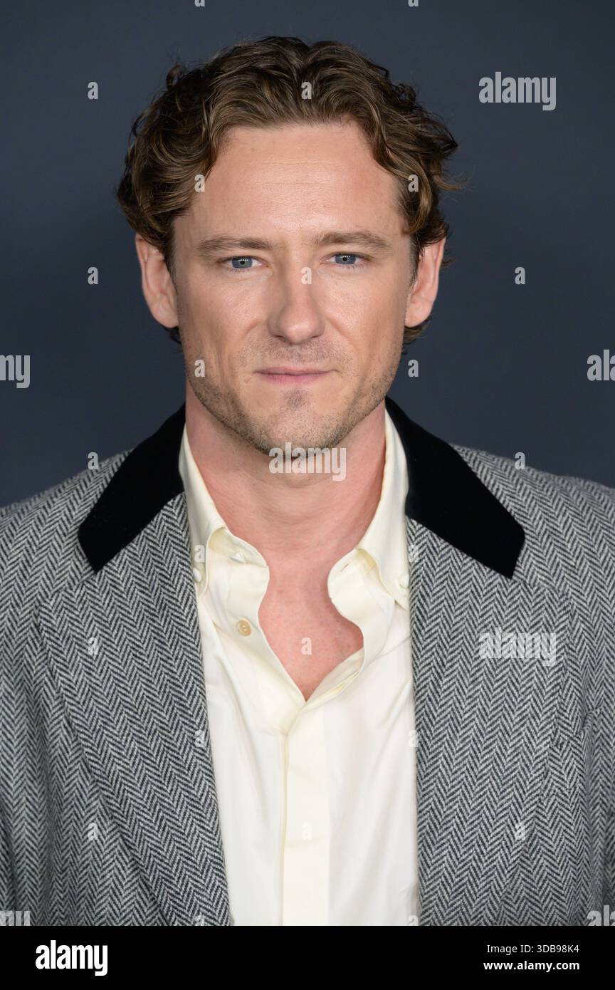 LOS ANGELES, USA. December 14, 2025: Lewis Pullman at the premiere of ...