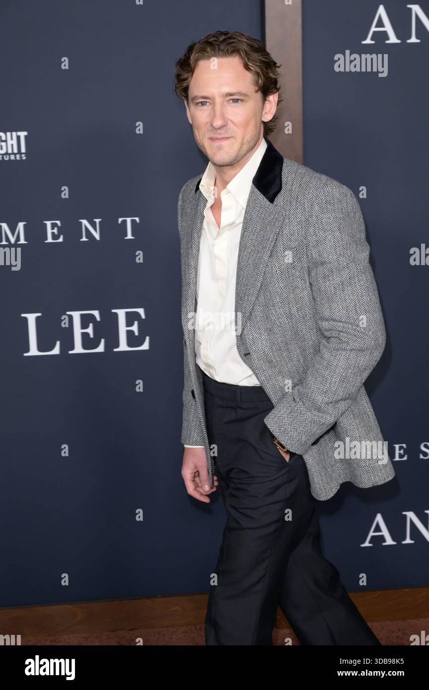LOS ANGELES, USA. December 14, 2025: Lewis Pullman at the premiere of ...