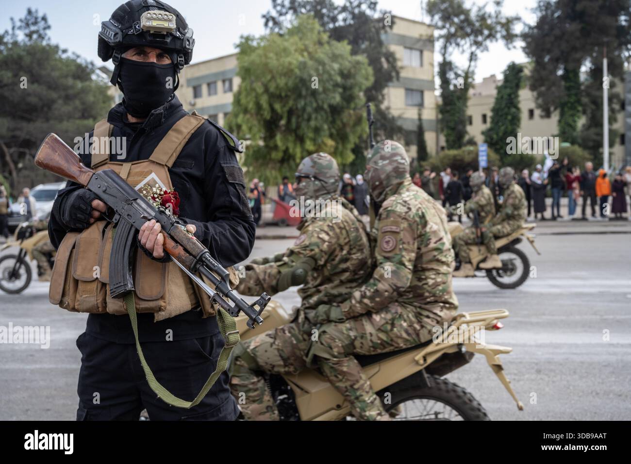 Damascus, Syria. December 8th 2025. The Syrian transitional government ...