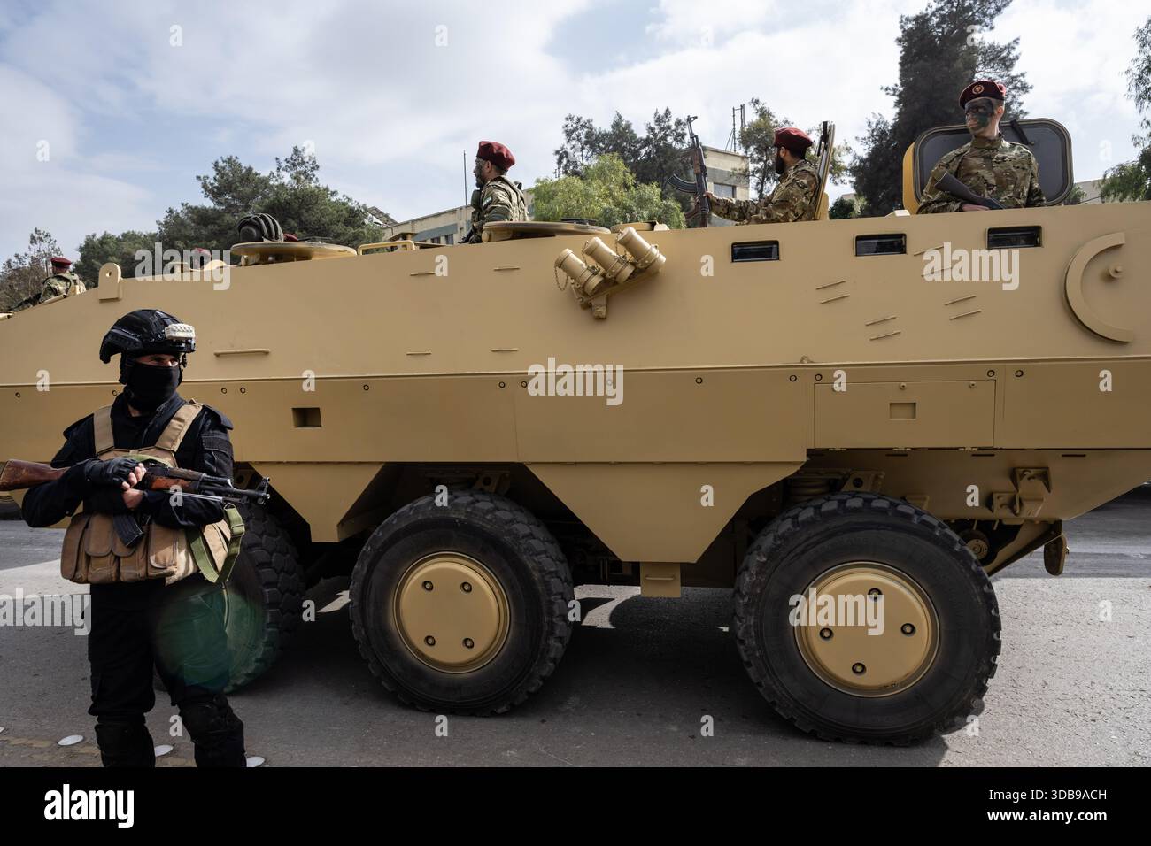 Damascus, Syria. December 8th 2025. The Syrian transitional government ...