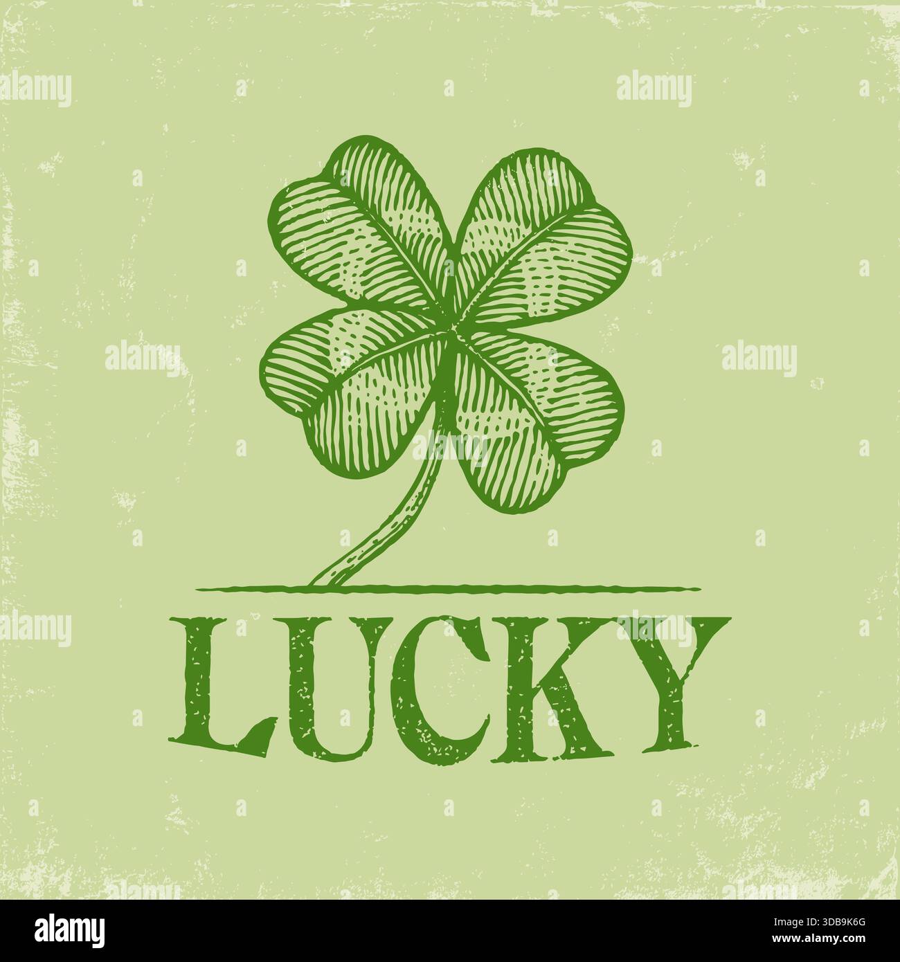 Engraving on green paper Stock Vector Images - Alamy