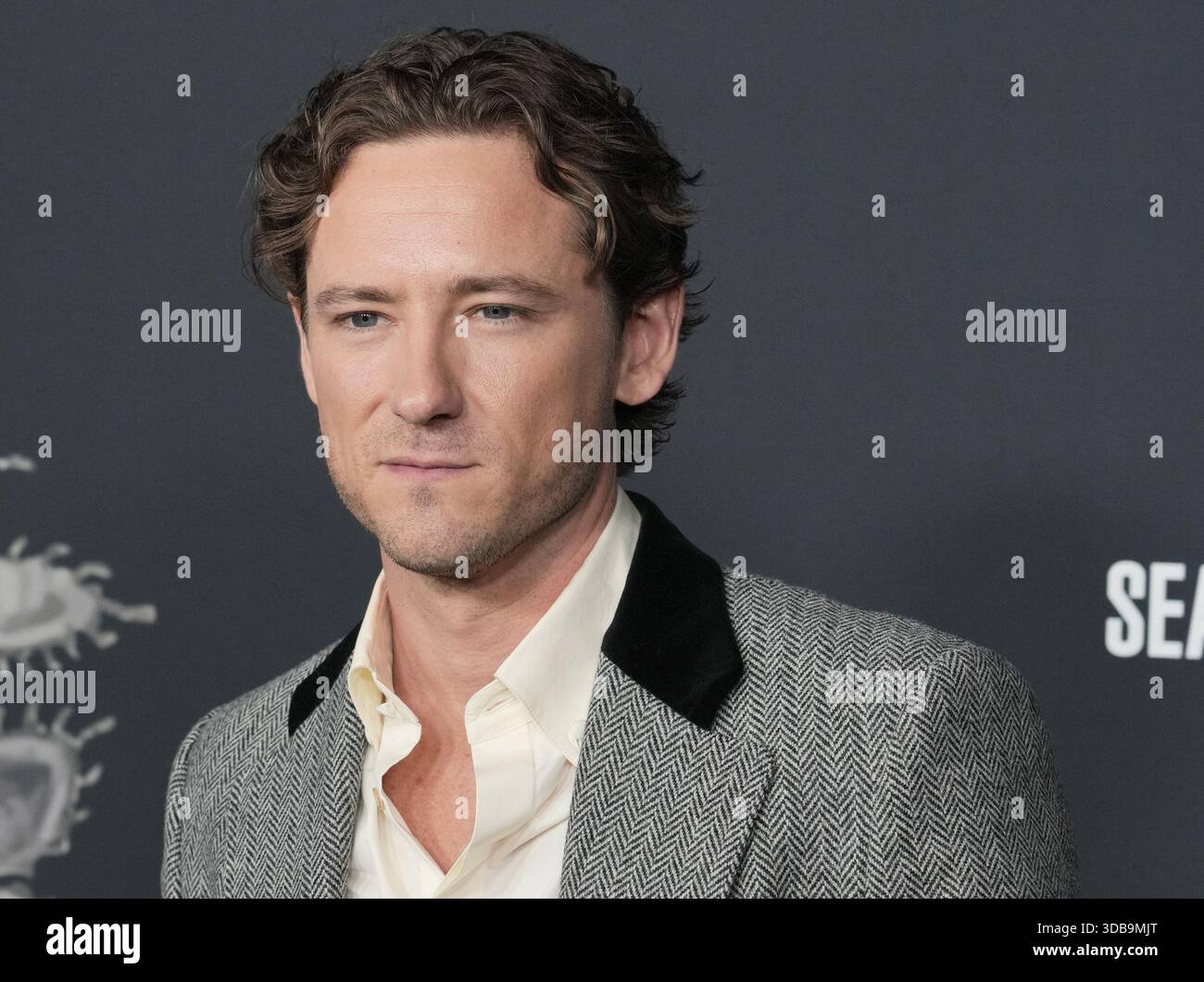 Lewis Pullman arrives at the Searchlight Pictures' THE TESTAMENT OF ANN ...