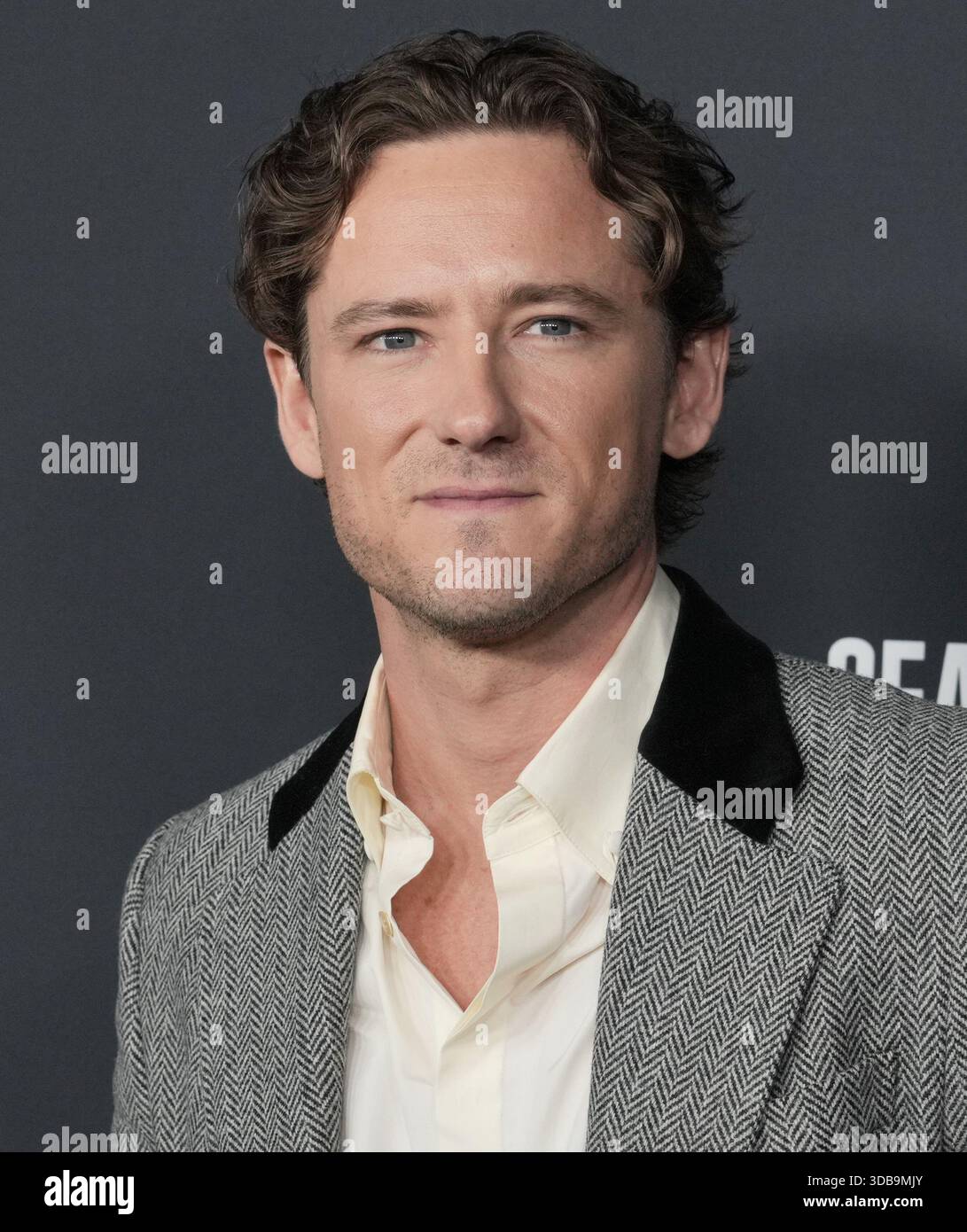 Lewis Pullman arrives at the Searchlight Pictures' THE TESTAMENT OF ANN ...