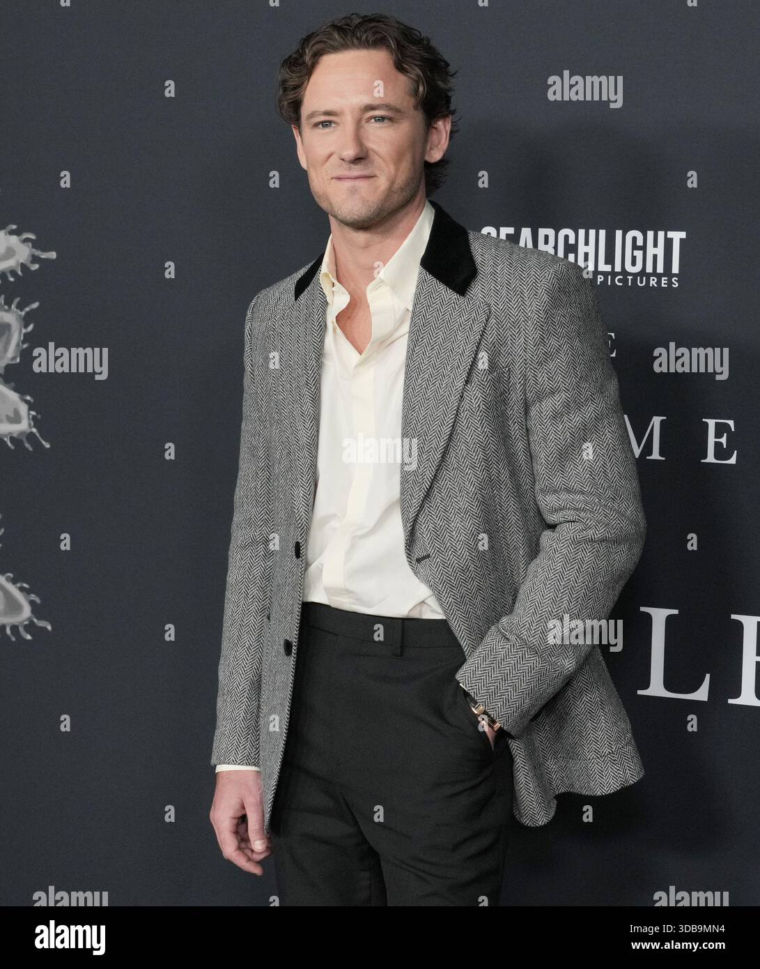 Lewis Pullman arrives at the Searchlight Pictures' THE TESTAMENT OF ANN ...
