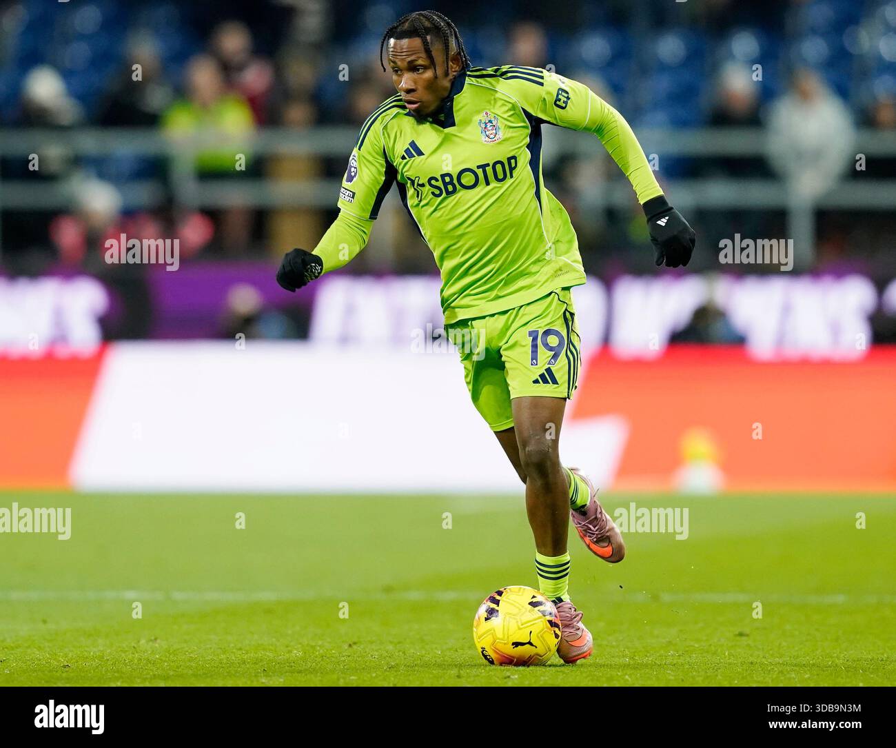Burnley, England, 13th December 2025. Samuel Chukwueze of Fulham during ...