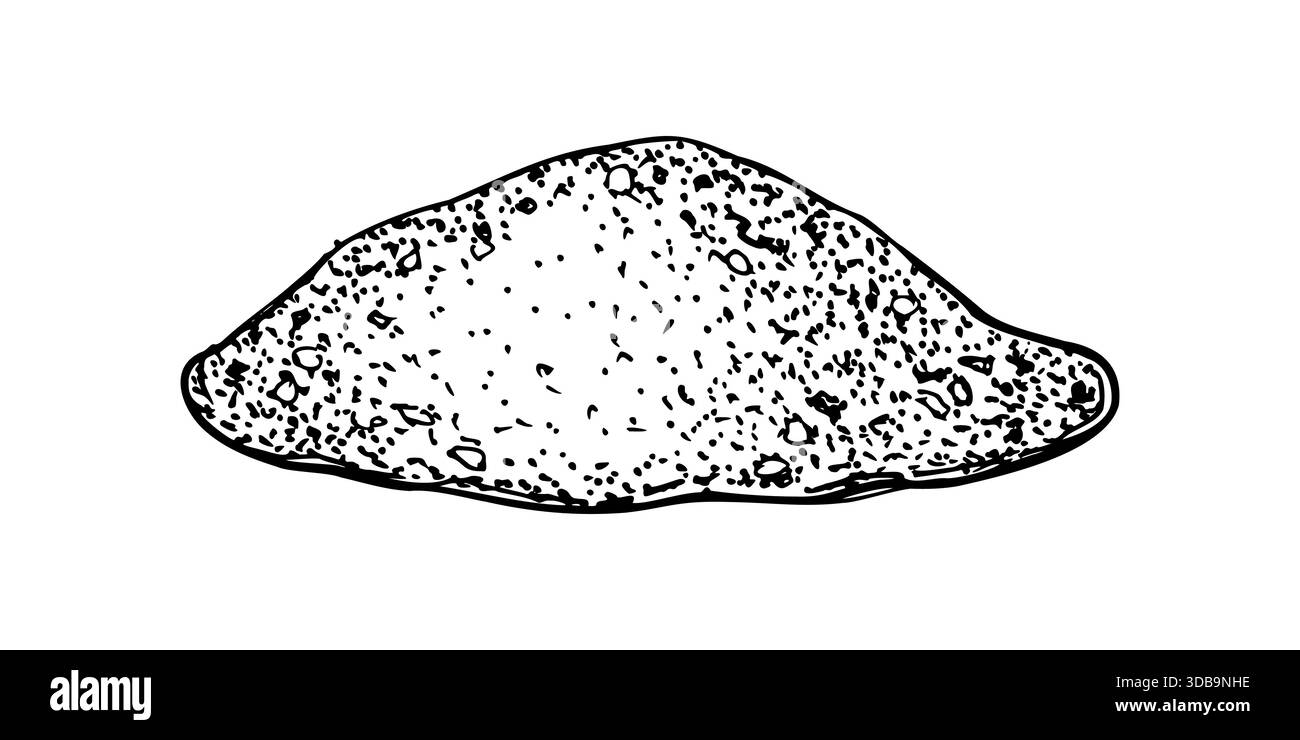 Cocoa powder and sugar Stock Vector Images - Alamy