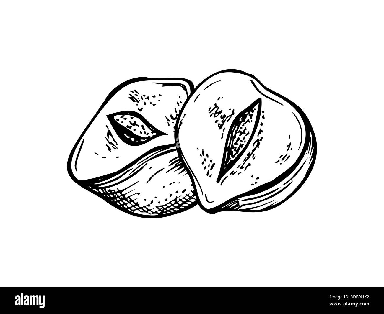 Roasted kernel Black and White Stock Photos & Images - Alamy