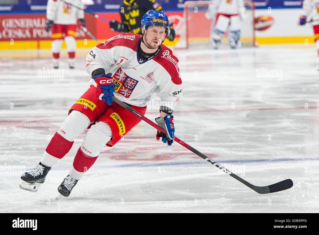 ZURICH, SWITZERLAND - DECEMBER 14: Filip Chlapik of Czech Republic ...