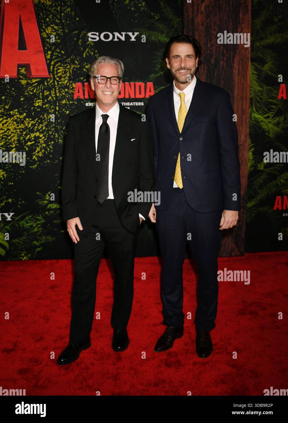 LOS ANGELES, CALIFORNIA - DECEMBER 13: (L-R) Brad Fuller and Andrew ...