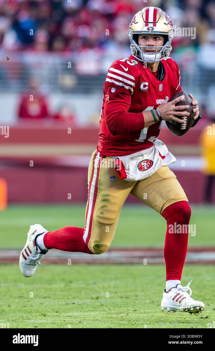 December 14 2025 Santa Clara, CA U.S.A San Francisco quarterback Brock ...