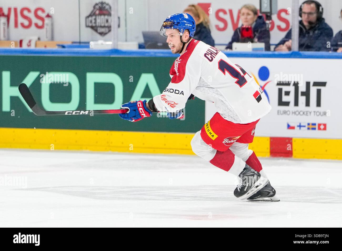 ZURICH, SWITZERLAND - DECEMBER 14: Filip Chlapik of Czech Republic ...