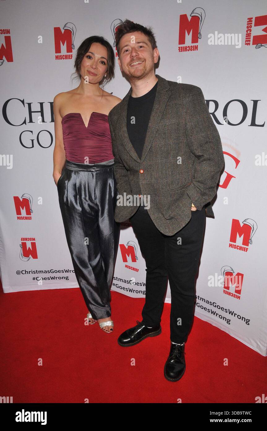 London, UK. 14th Dec, 2025. Bryony Corrigan and Niall Ransome at the ...