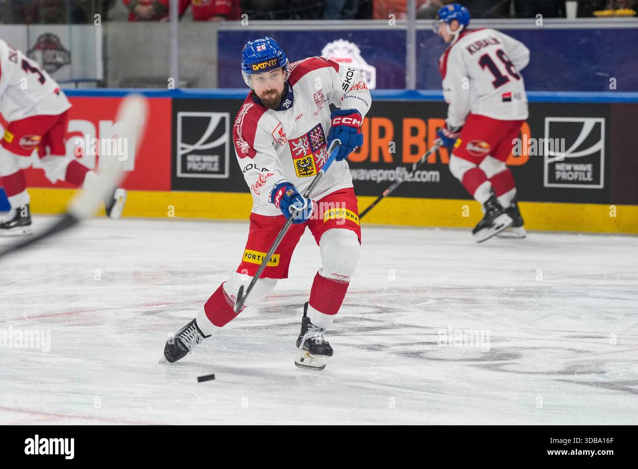 ZURICH, SWITZERLAND - DECEMBER 14: Jimi Cernoch of Czech Republic ...