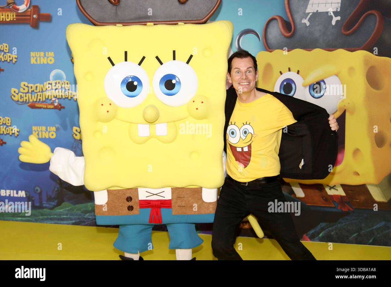 Malte Arkona bei der Premiere des Kinofilms SpongeBob Schwammkopf ...