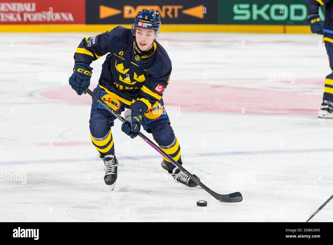ZURICH, SWITZERLAND - DECEMBER 14: Isac Hedqvist of Sweden during the ...