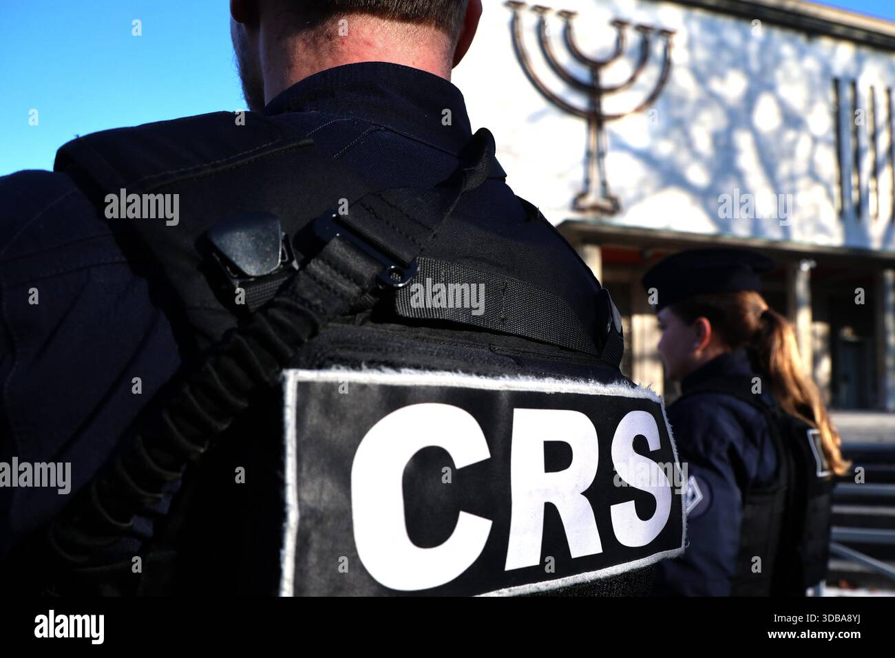 ©PHOTOPQR/DNA/Cédric JOUBERT ; Strasbourg ; 15/12/2025 ; Un binôme de ...
