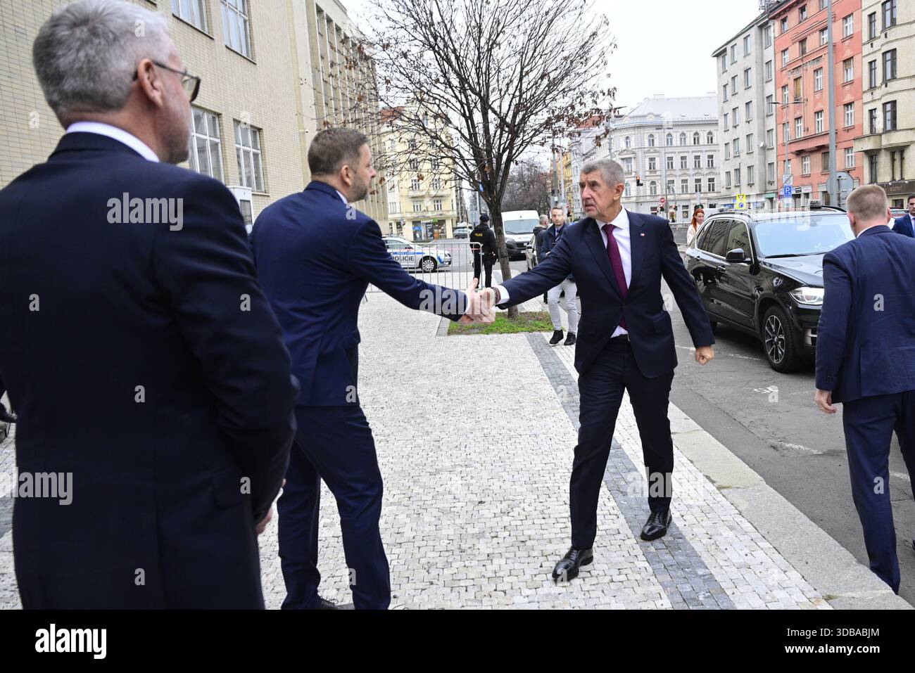 Outgoing Czech Interior Minister Vit Rakusan of the STAN movement ...