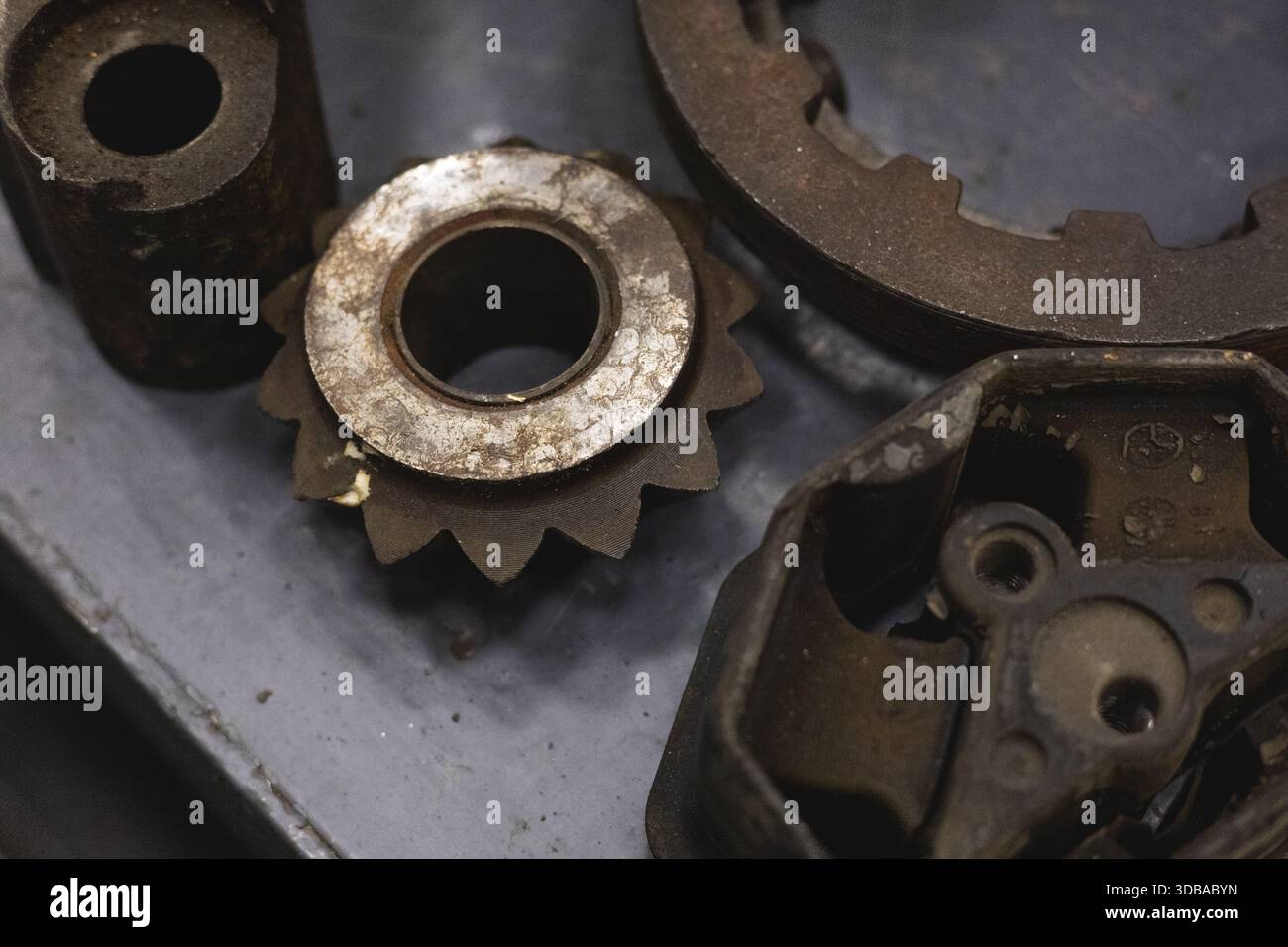 differential or part of a transmission reduction gear consisting of ...