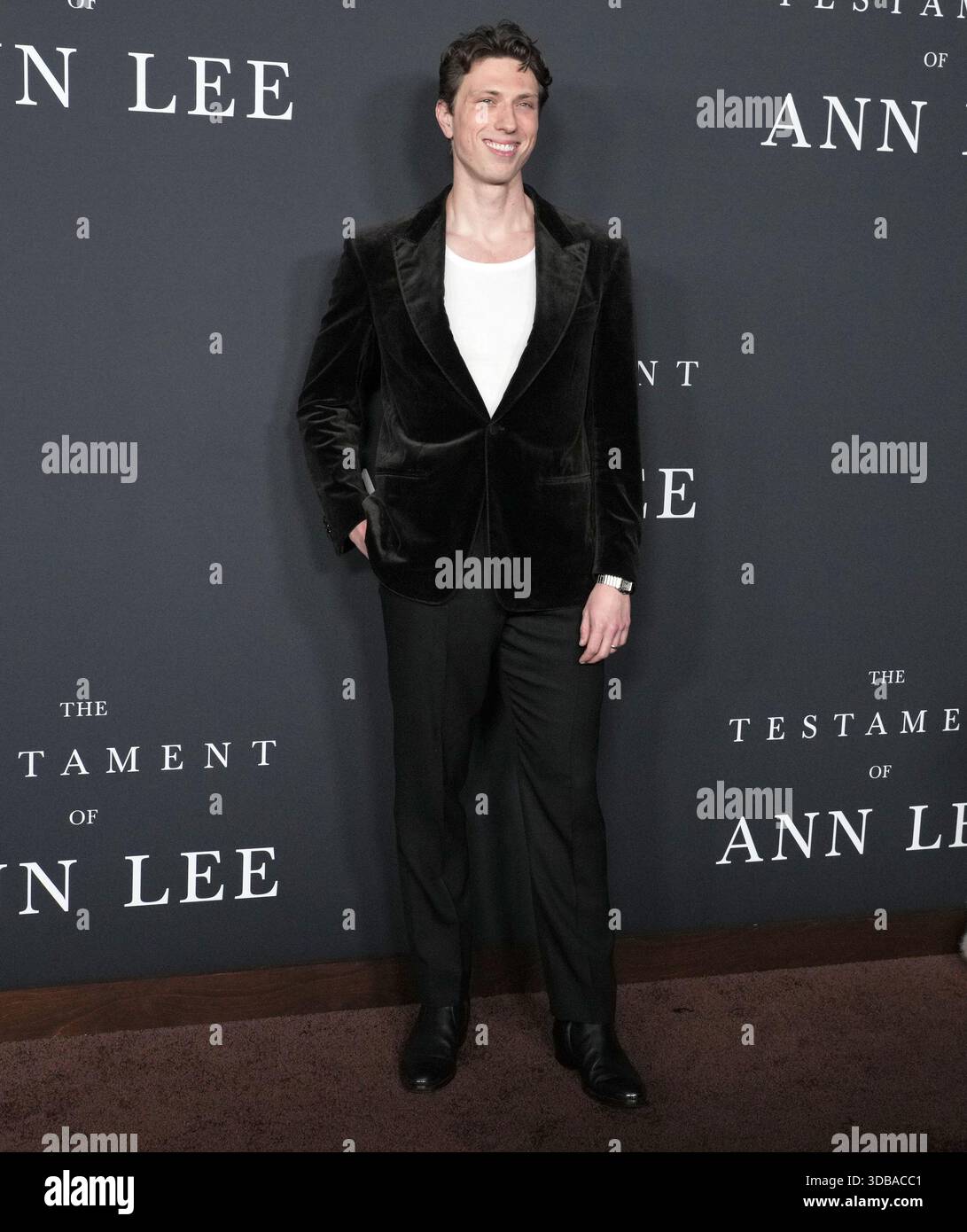 Jamie Bogyo arrives at the Searchlight Pictures' THE TESTAMENT OF ANN ...