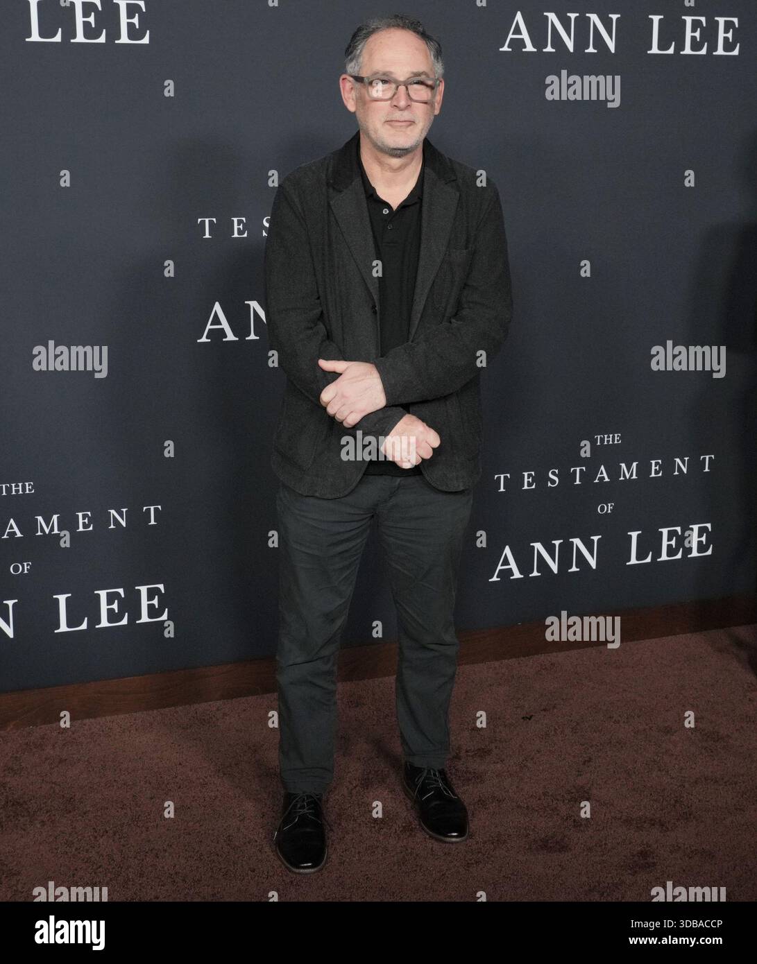 William Rexer arrives at the Searchlight Pictures' THE TESTAMENT OF ANN ...