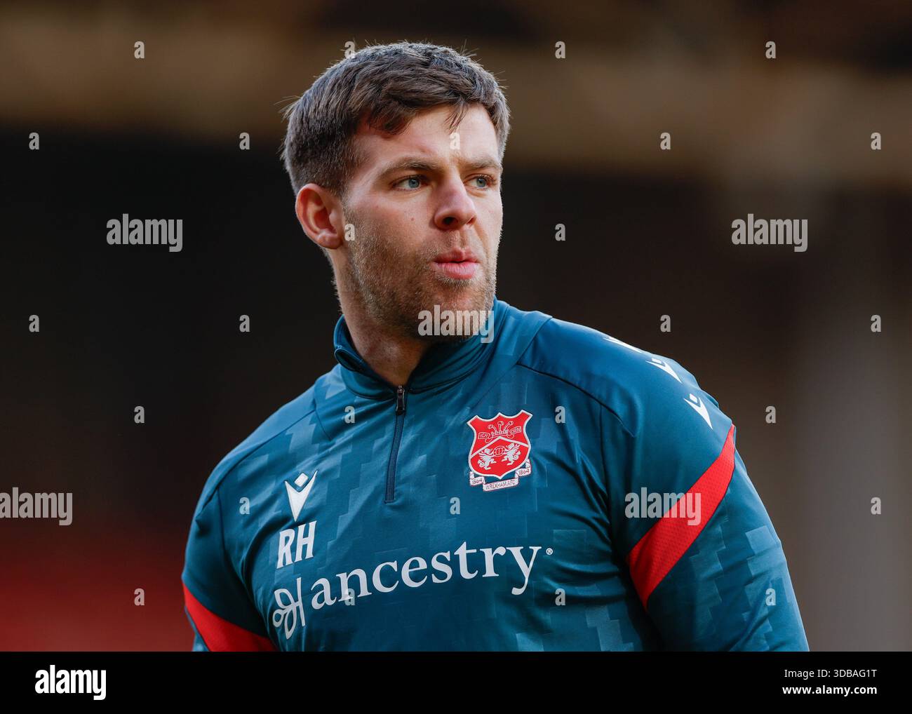 Wrexham strength and conditioning coach Richard Hill ahead of the Sky ...
