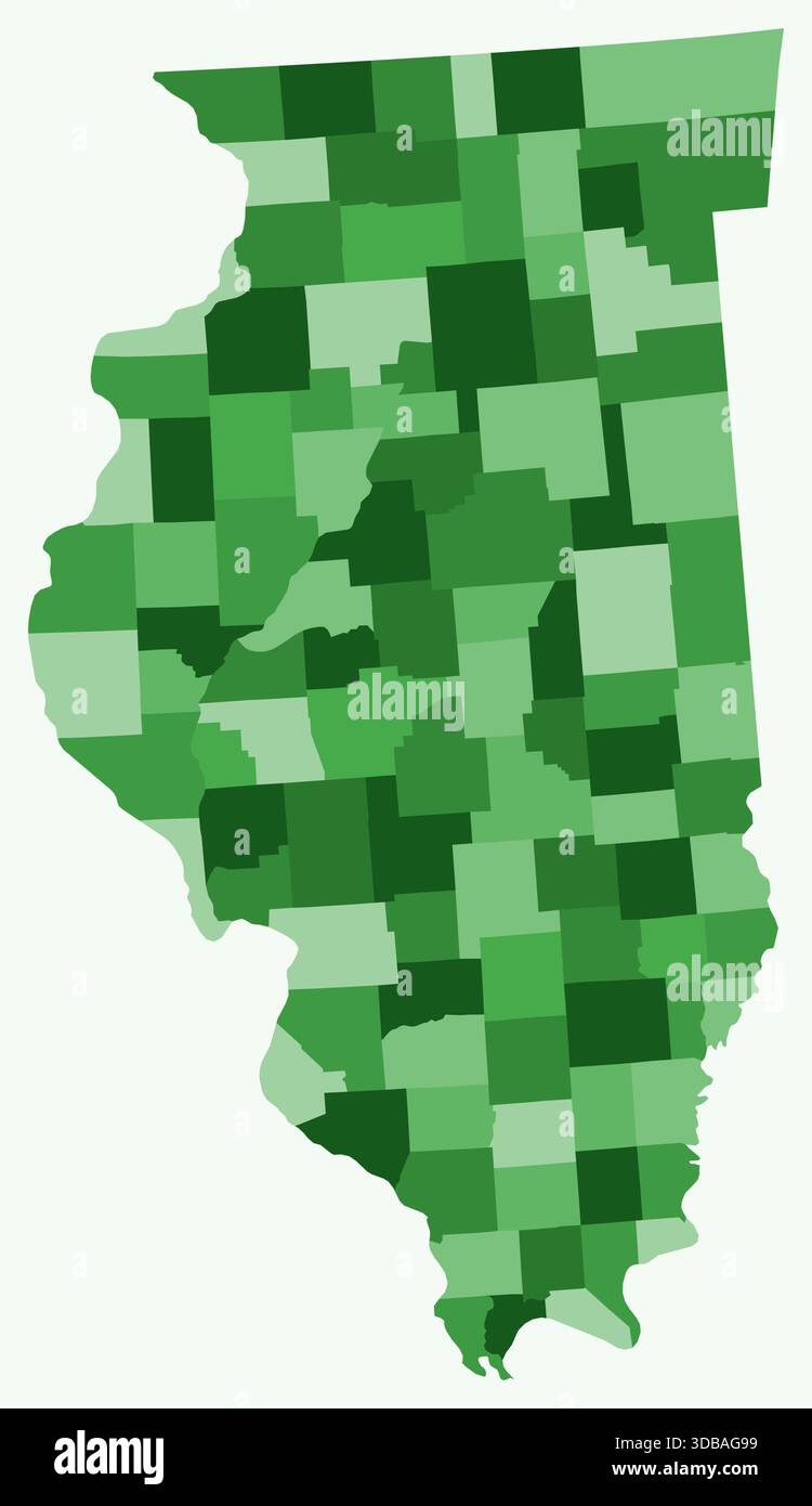 Prairie county map vector vectors hi-res stock photography and images ...