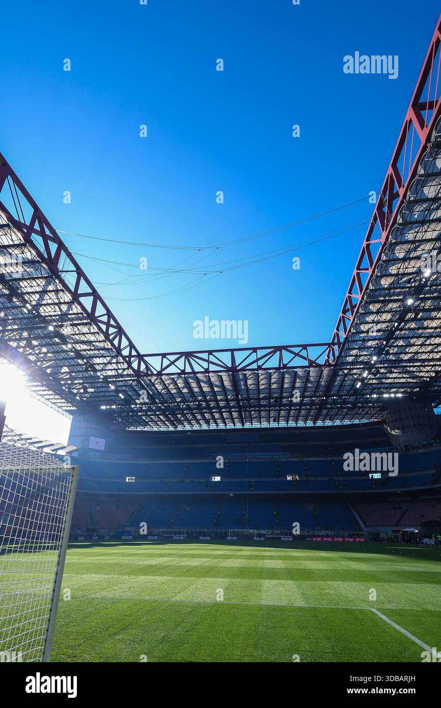 A general view inside the stadium seen during Serie A 2025/26 football ...