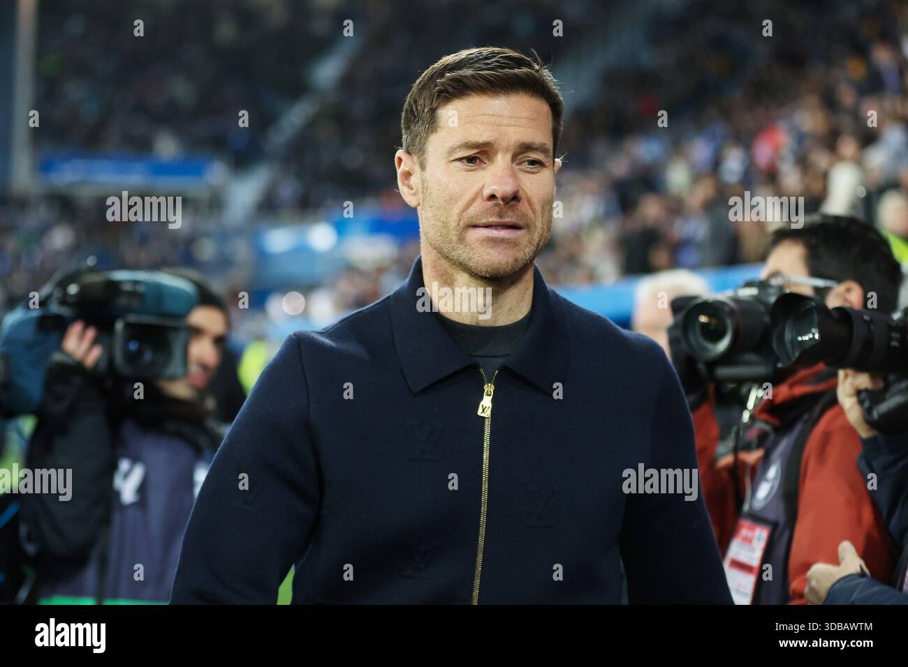 Xabi Alonso, head coach of Real Madrid during the Spanish championship ...