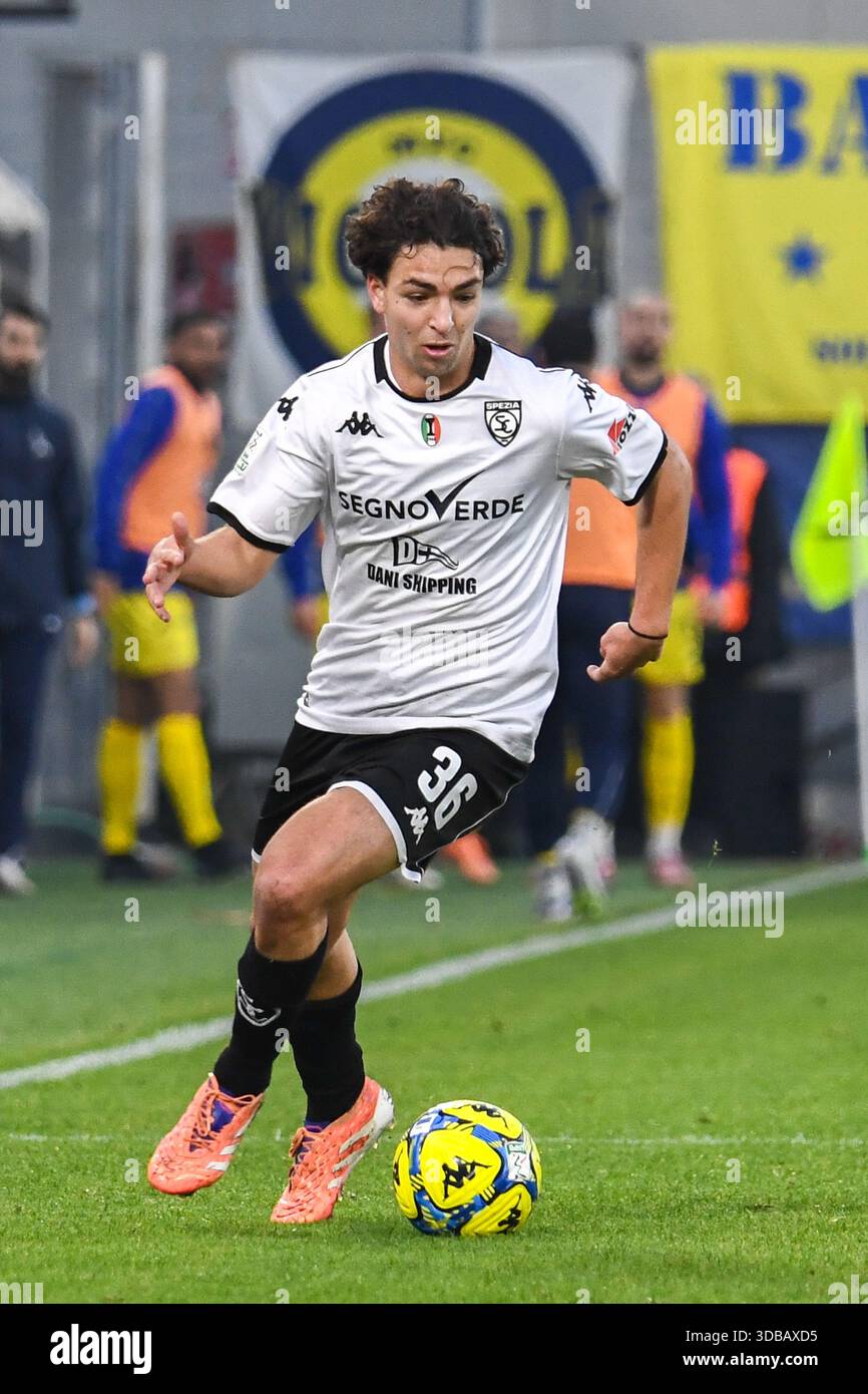 Pietro Candelari (Spezia) during Spezia Calcio vs Modena FC, Italian ...