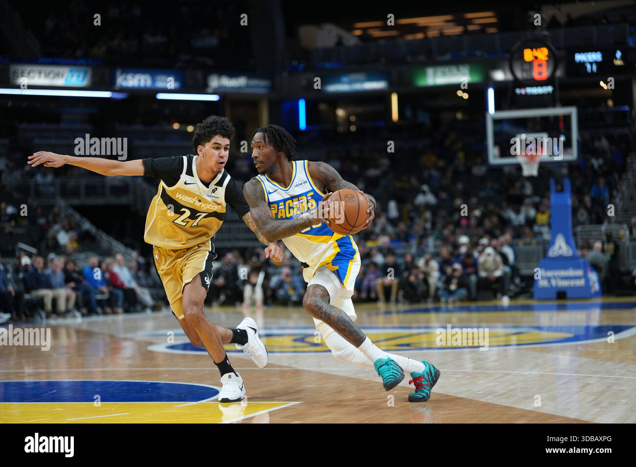 Indiana Pacers guard Quenton Jackson (29) in action during an NBA ...