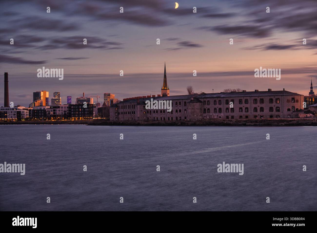 Historic Patarei Sea Fortress and Prison on Tallinn Waterfront at ...