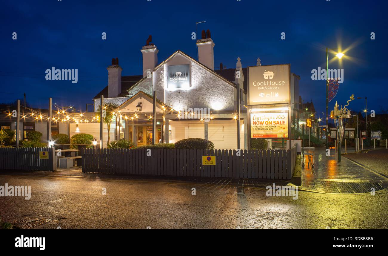 The Cookhouse Pub and Carvery, Prestatyn, North Wales. Pictured in ...