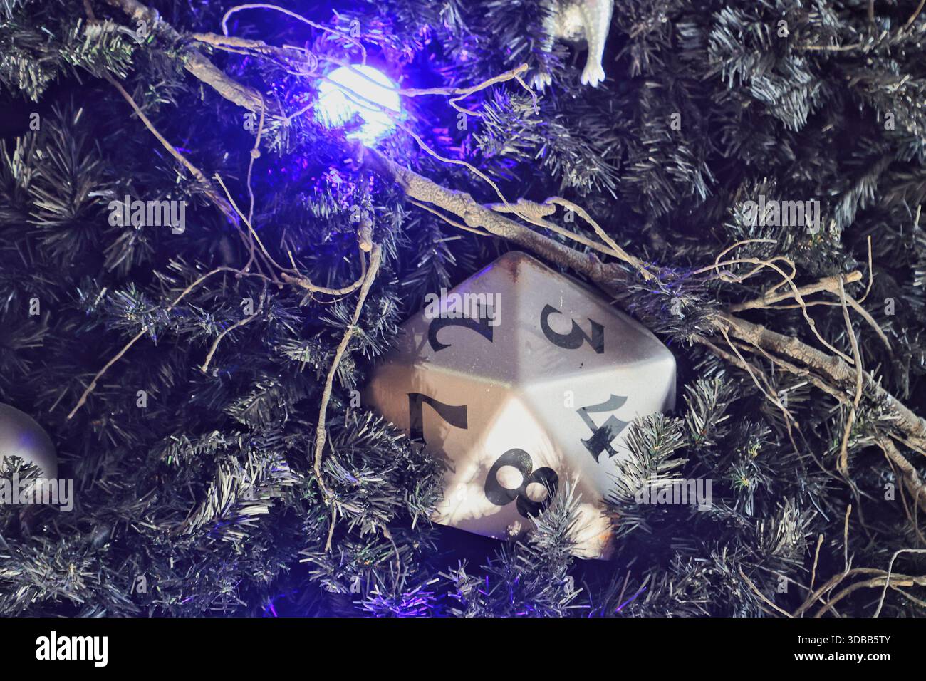 Stranger Things themed Christmas tree Waterloo Railway Station London ...