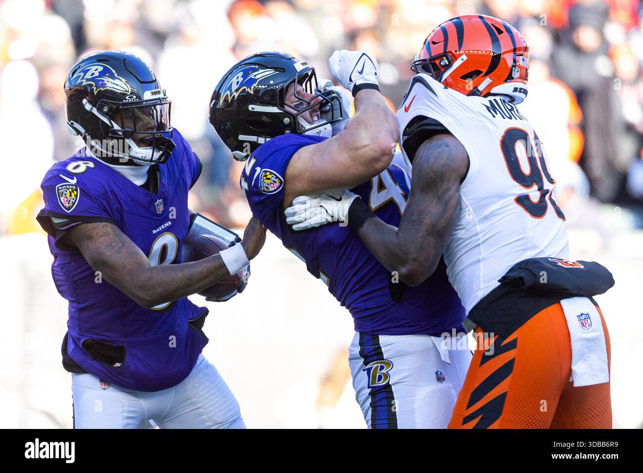 December 14, 2025: Baltimore Ravens quarterback Lamar Jackson (8 ...