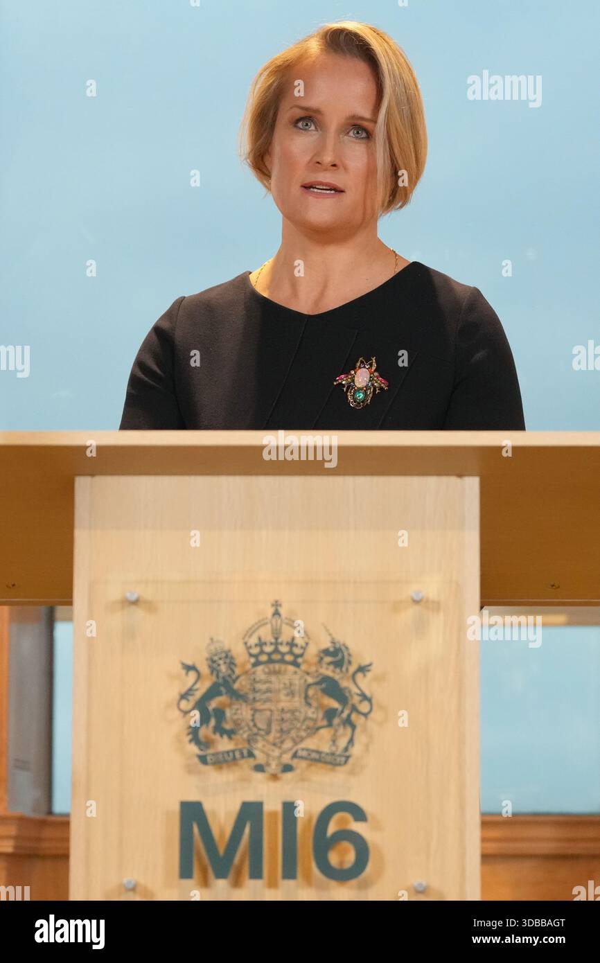 New head of MI6 Blaise Metreweli delivers her first major public speech ...